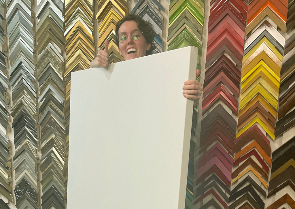 Original Fine Art Canvas Stretching | North Penn Art Framing
